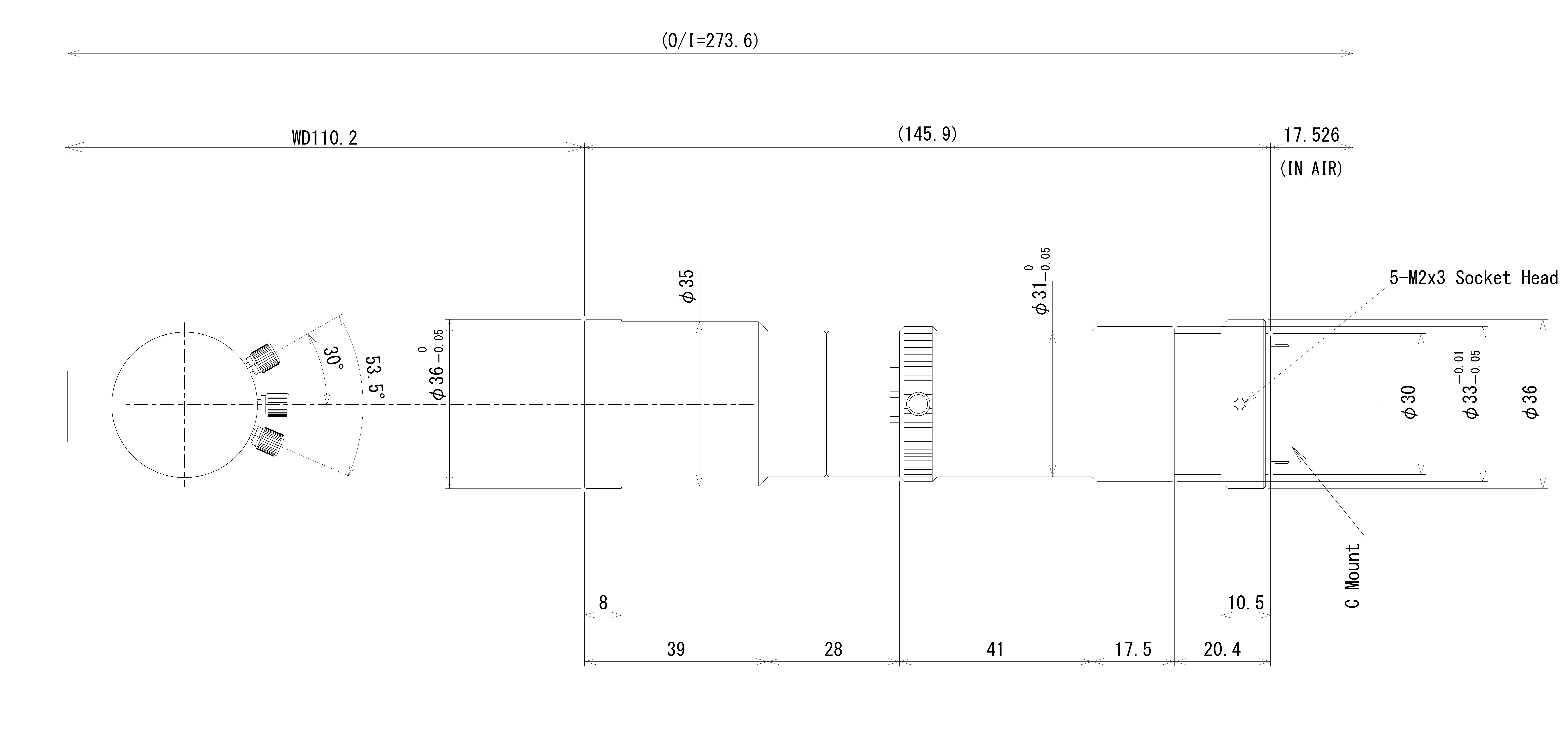 TEC-V Series | Machine Vision Lenses | Product Info | Computar "Computar" | Lens manufacturer ...